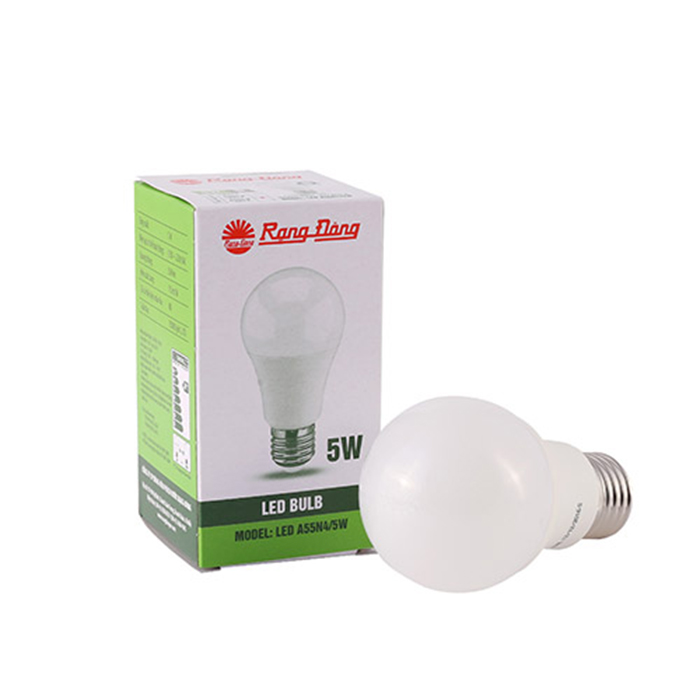 Bóng Đèn LED Bulb Tròn 5W - Rạng Đông Lamp