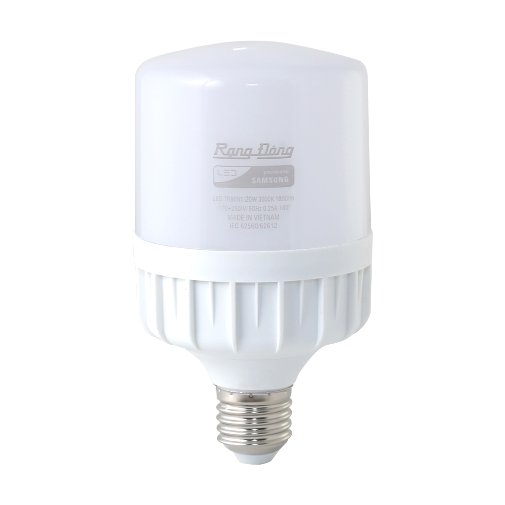 Bóng Đèn LED Bulb Trụ 20W - Rạng Đông Lamp